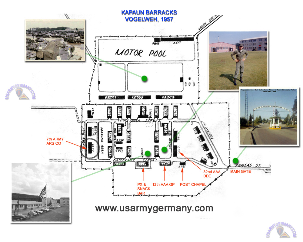 USAREUR Installation Maps - Kapaun Bks